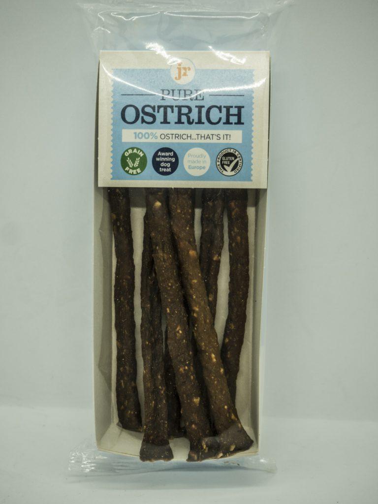 JR 100% Pure Healthy Ostrich Meat Sticks 50g - Doggie Boat
