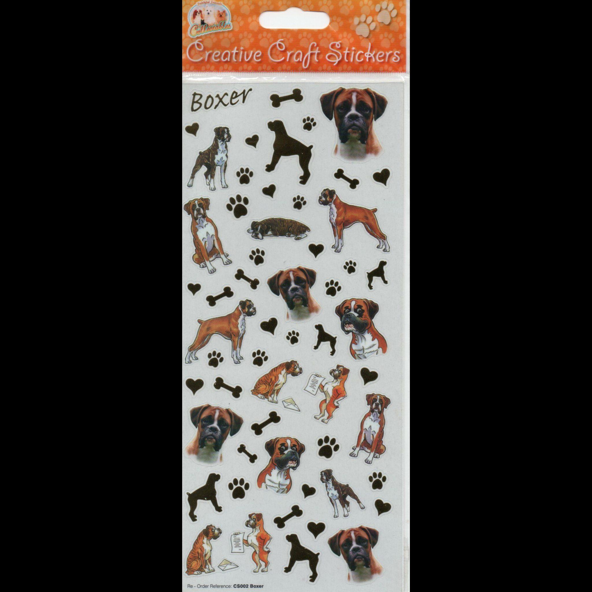 Craft Stickers - Doggie Boat