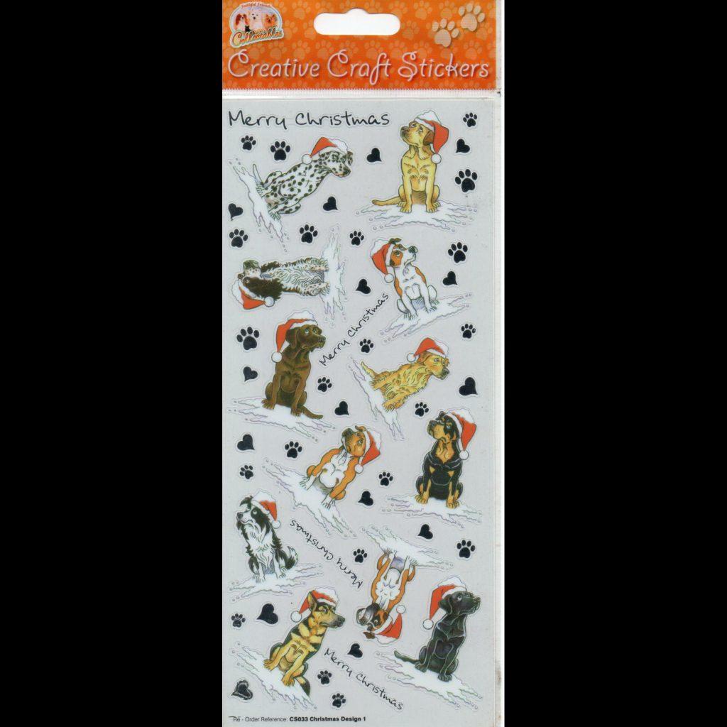 Craft Stickers - Doggie Boat