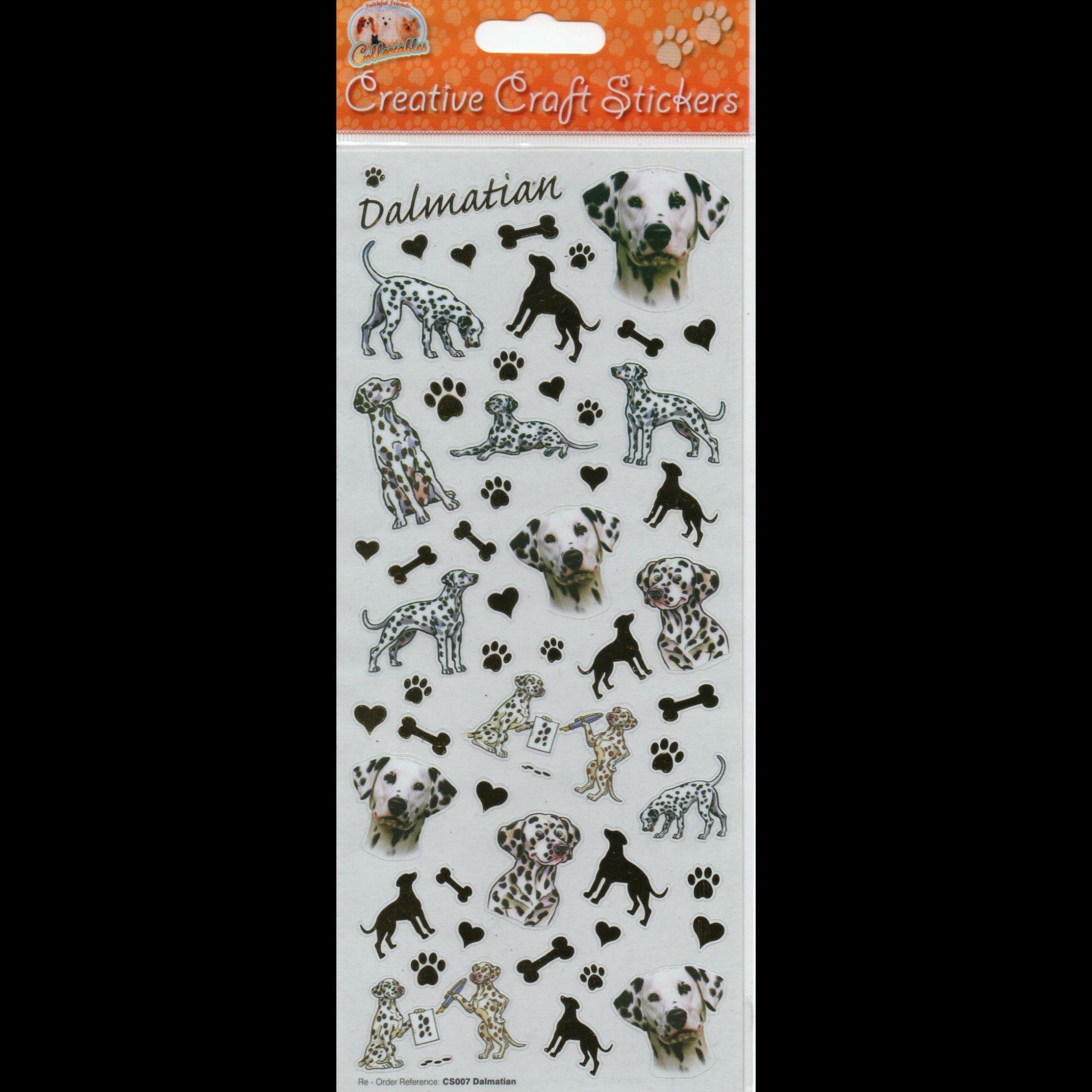 Craft Stickers - Doggie Boat