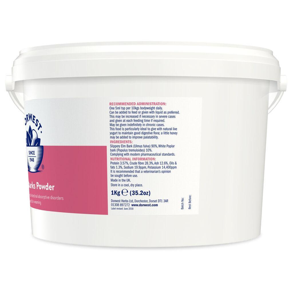 Dorwest Tree Barks Powder for Dogs and Cats - 4 sizes