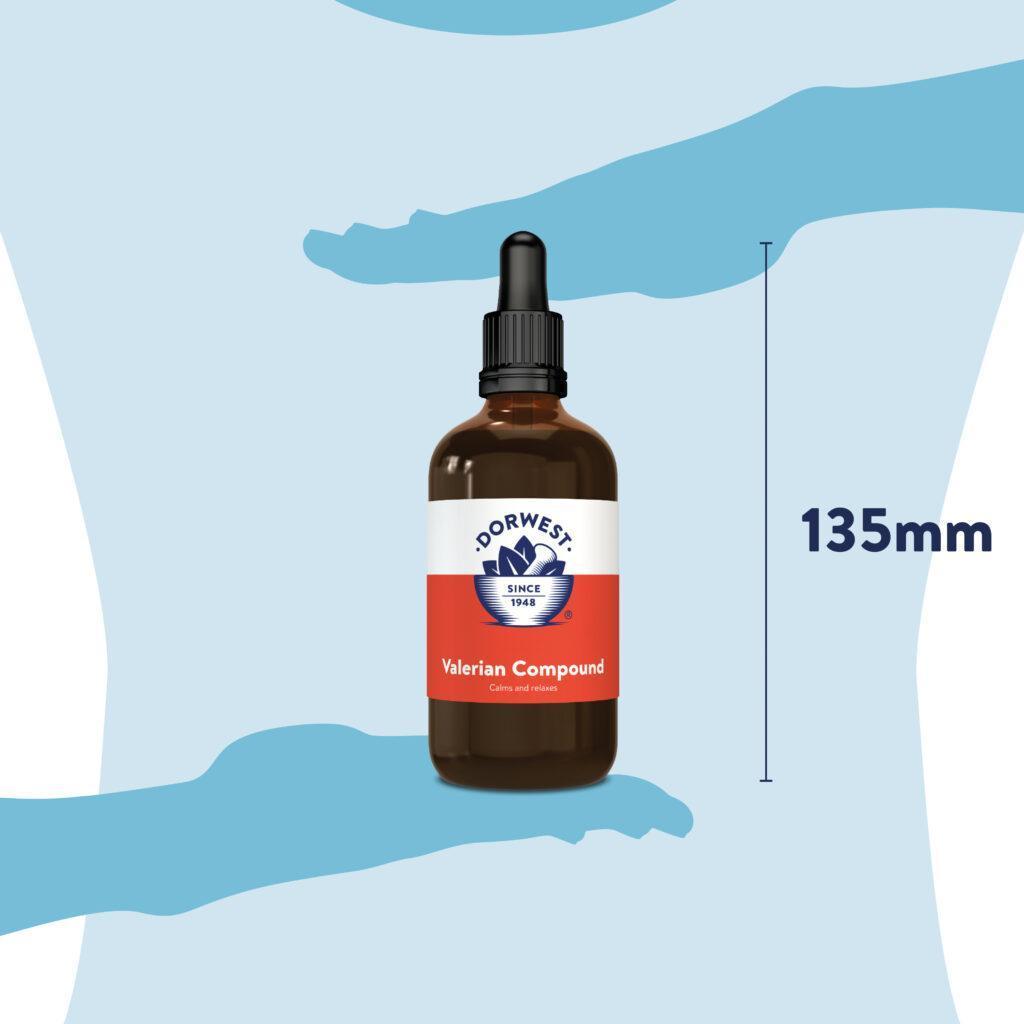 Dorwest Valerian Compound for Dogs and Cats - 2 sizes
