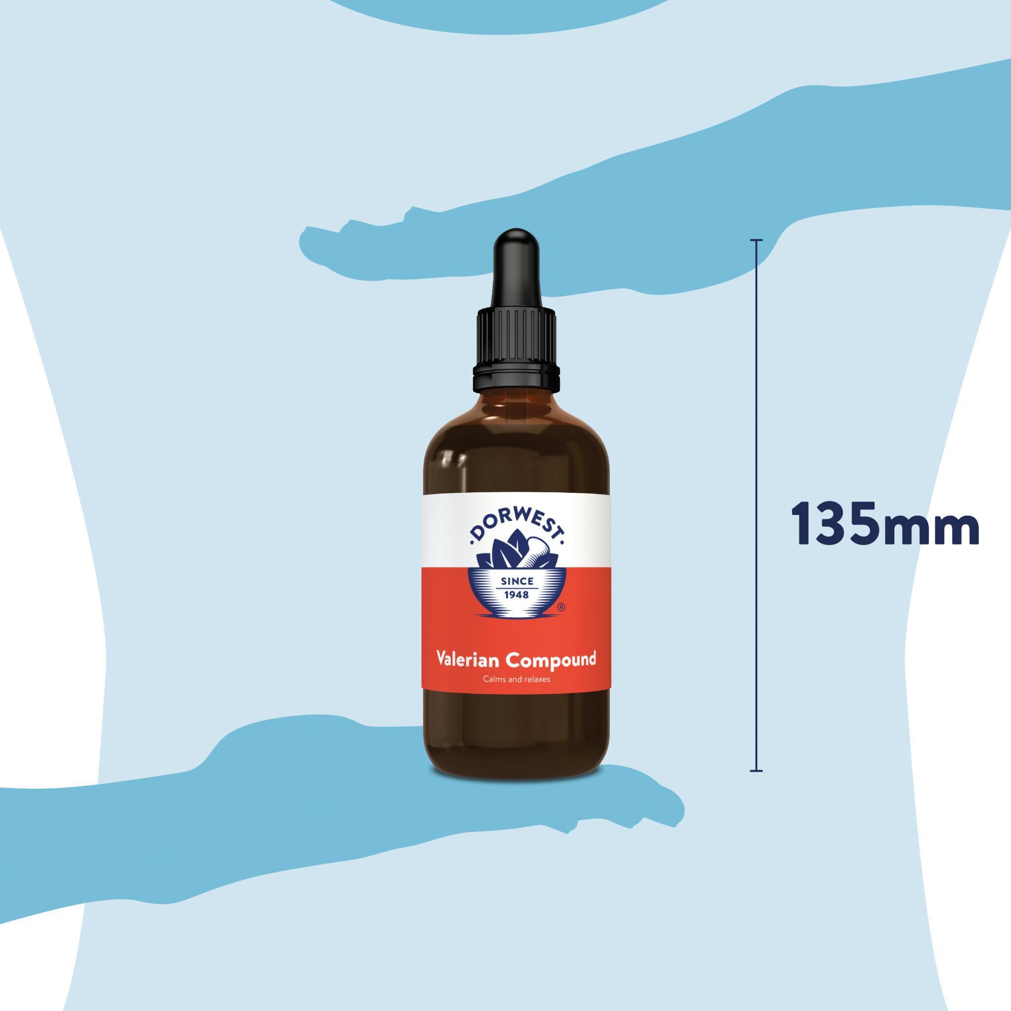 Dorwest Valerian Compound for Dogs and Cats - 2 sizes